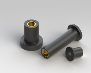 Deformation Threaded Insert RUBBER NUT | Specialinsert